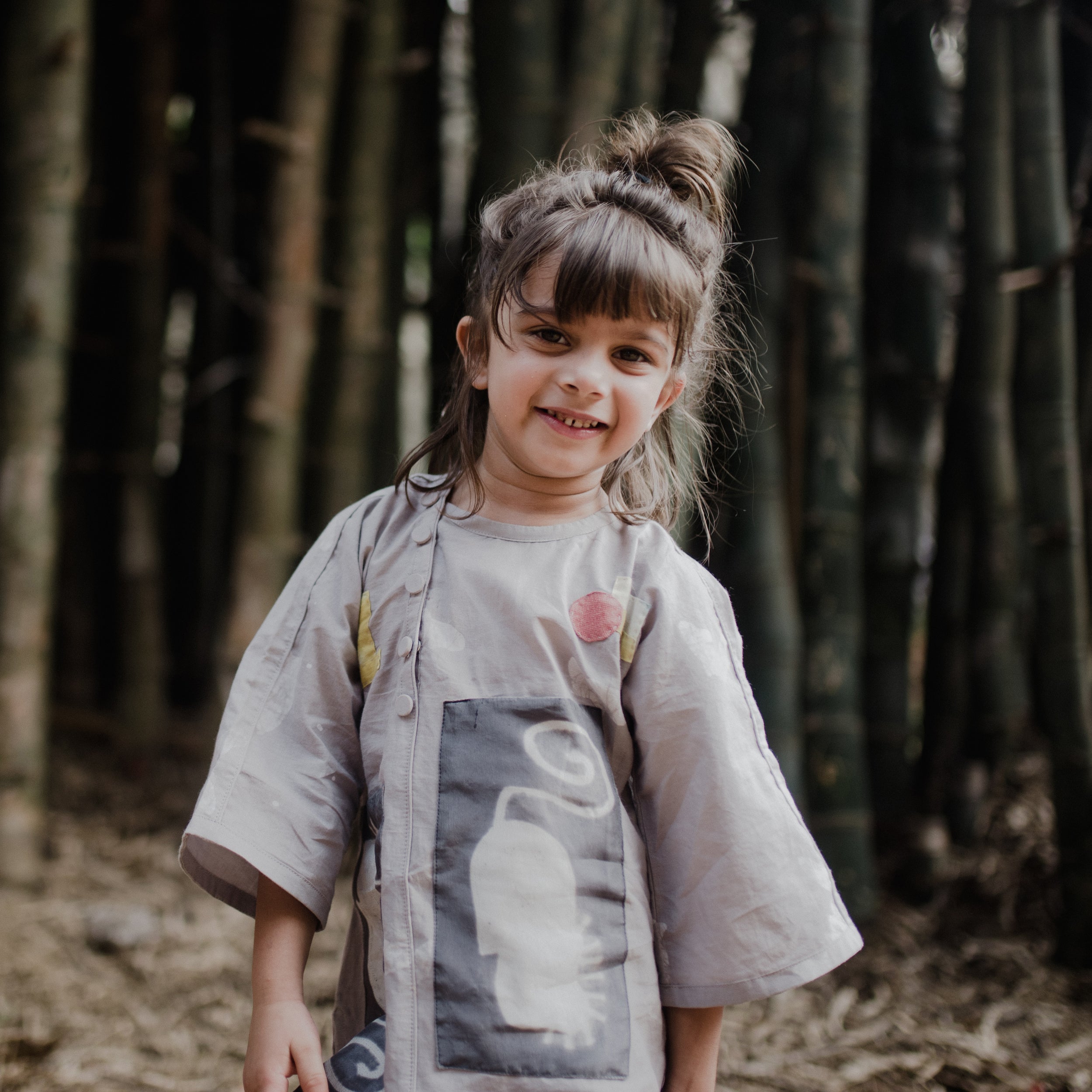 Eucalyptus Batik Kurta — Muuyee