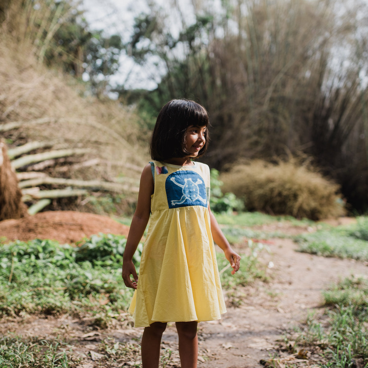 Pomegranate Katano Dress — Muuyee