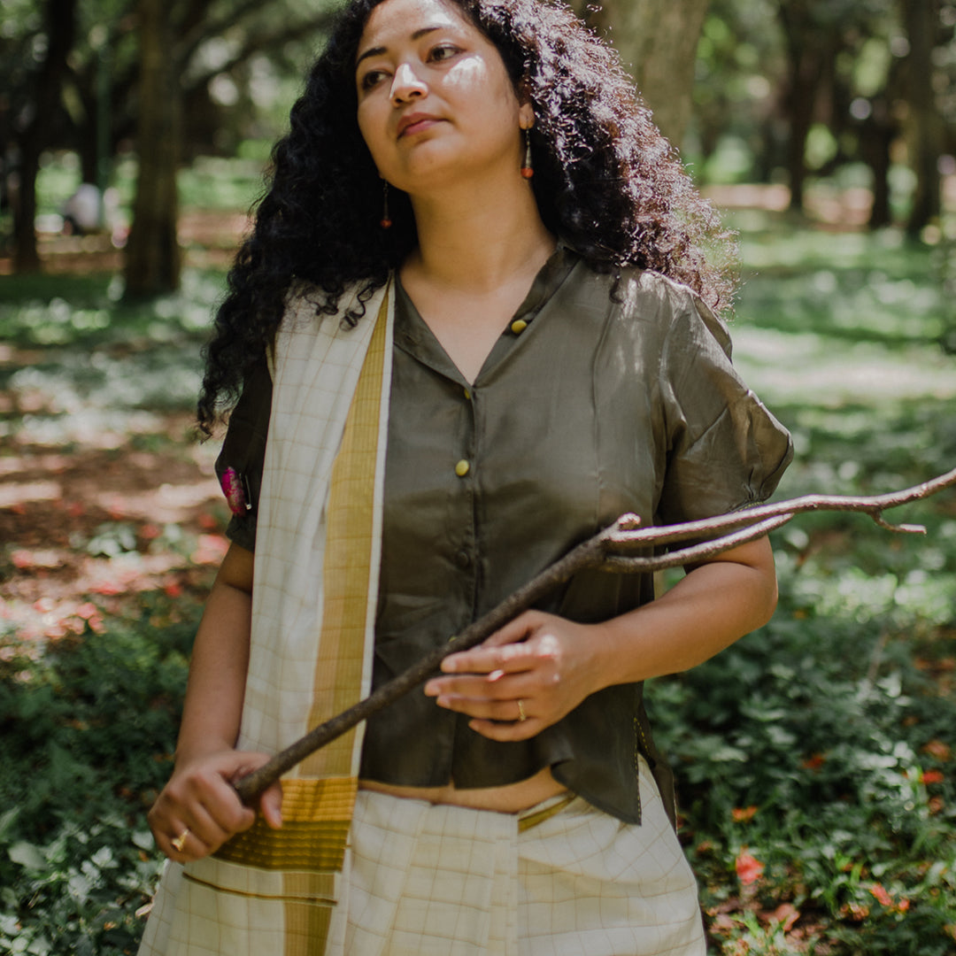 Wild Leaf Blouse — Muuyee